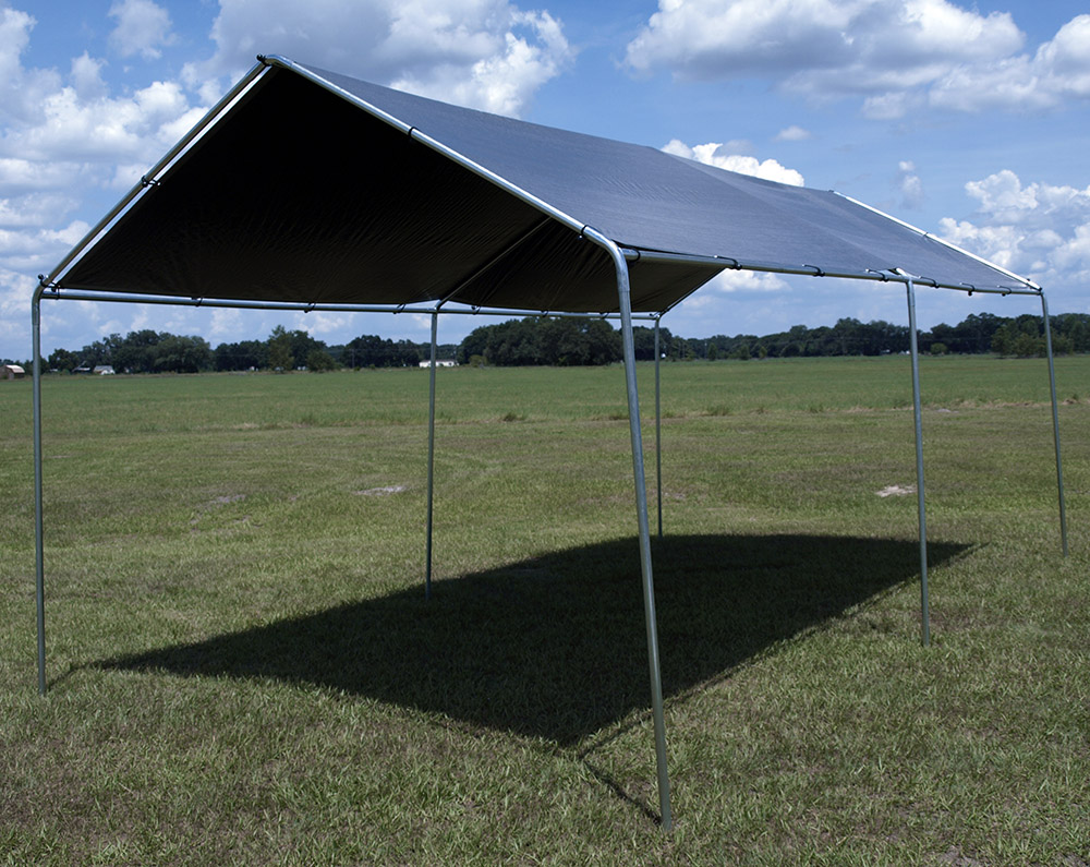 12X20 Heavy Duty Canopy With Valance Top (Free Shipping ...